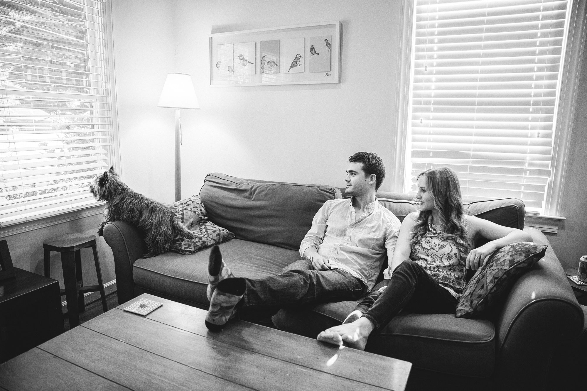 Atlanta Lifestyle Engagement Photos | Grace and Cooper
