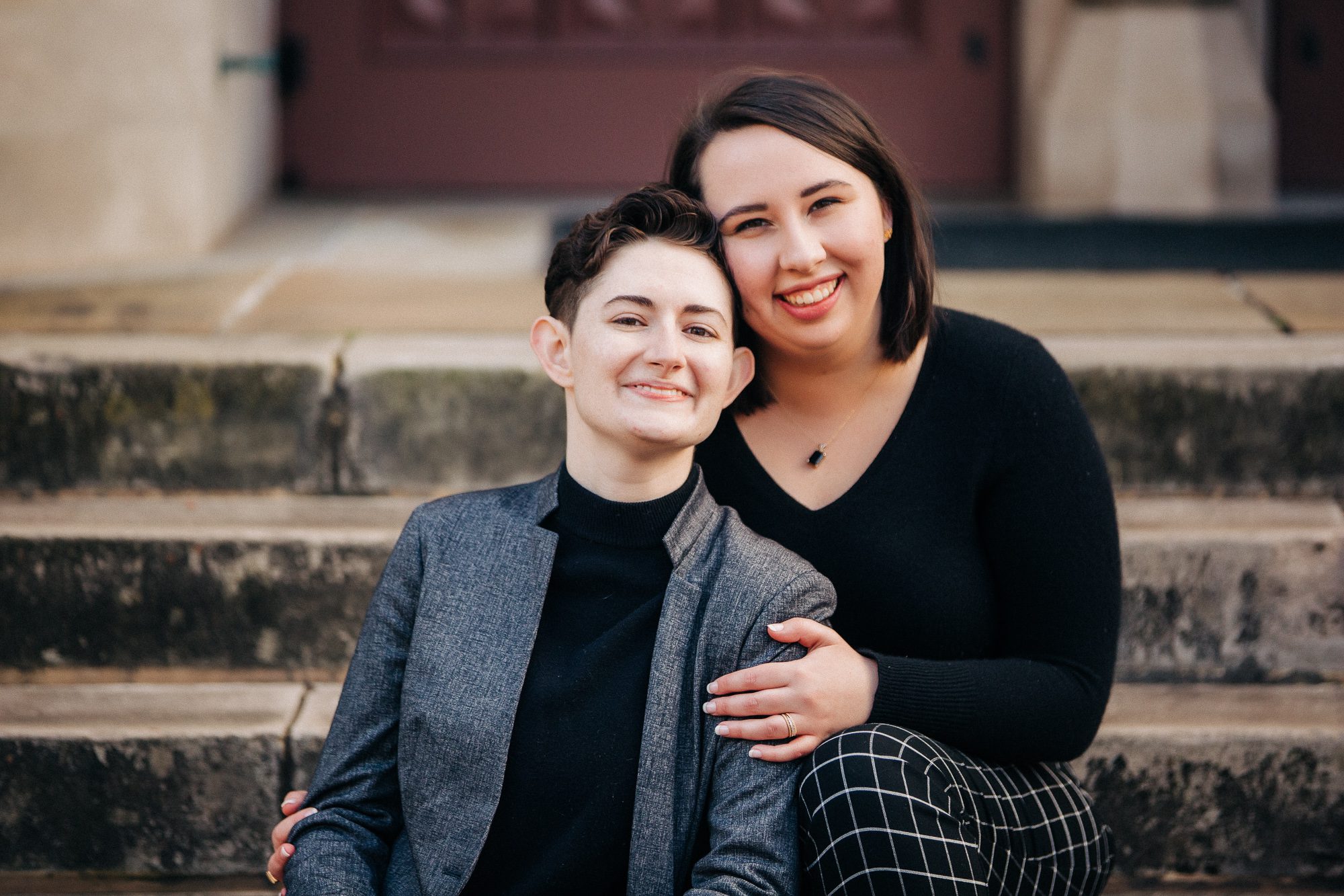 Agnes Scott Engagement Photos | Kira and Rae | Amanda Summerlin Photography